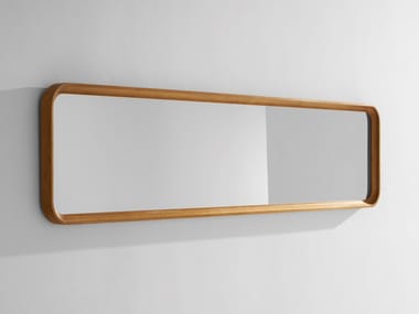Rectangular mirror Rectangular framed wall-mounted oak mirror By ...