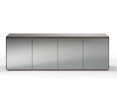 MONOLITE Sideboard with doors By Reflex | design Riccardo Lucatello