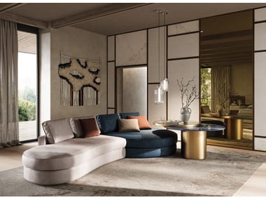 TAU 40 STEEL MOVE Coffee table By Reflex