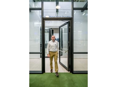 MasterLine 8 FireProof Aluminium patio door By Reynaers Aluminium