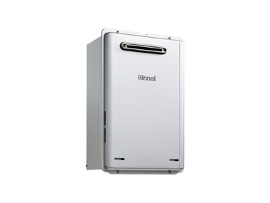 INFINITY 16e Outdoor Gas water heater for households By Rinnai Italia