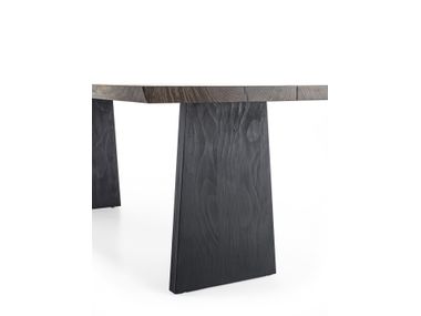 PYRAMID PLANK Rectangular solid wood table By Riva 1920