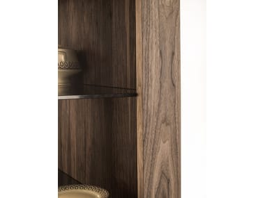 REVO OPEN Solid wood highboard with drawers By Riva 1920