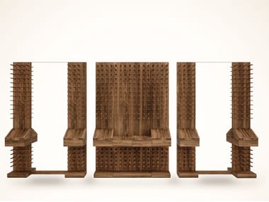 WINE WALLY Bottle rack By Riva 1920