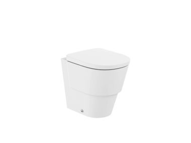 TURA 347697..0 Floor mounted rimless porcelain toilet By Roca
