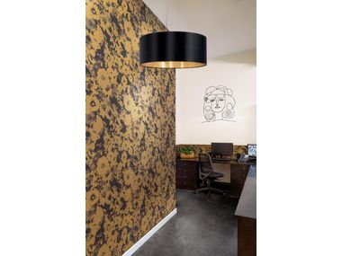 CHIAROSCURO WALL Wallpaper with floral pattern By Rubelli