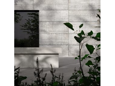 Antibacterial indoor/outdoor wall/floor tiles with concrete effect ...