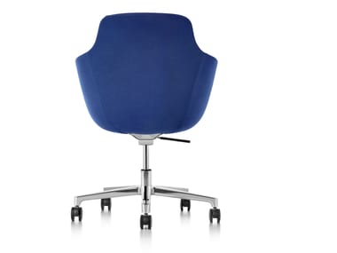 SAIBA Swivel fabric office chair with castors By Herman Miller | design ...