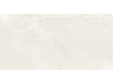 Pavimento/rivestimento in gres porcellanato effetto pietra per interni SALT STONE WHITE PURE ...