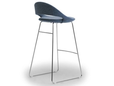 SAMBA | Sled base stool Samba Collection By Leyform design Stefano ...