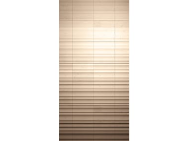 Modular marble 3D Wall Cladding SCANALATA 3D Marble Cladding Collection ...