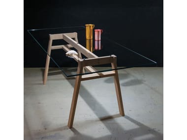 SCRIBA GLASS table By IFT Design