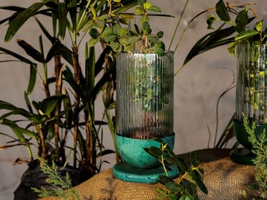SCUBA Glass plant pot By Nama Home | design Namit Khanna