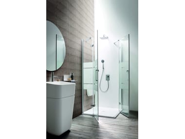 SEI | Shower cabin with hinged door Sei Collection By ARBLU