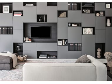 SELECTA | Storage wall Selecta Collection By Lema