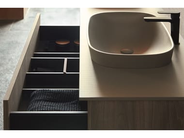 SEN | Double vanity unit Sen Collection By Fiora design Mario Ruiz