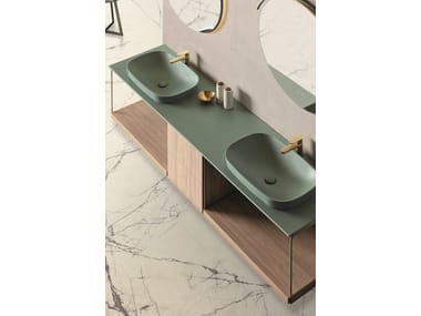 SEN | Double vanity unit Sen Collection By Fiora design Mario Ruiz