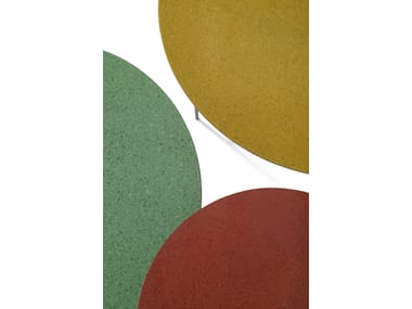 SEN OUTDOOR Glazed lava stone garden side table By De Padova | design ...