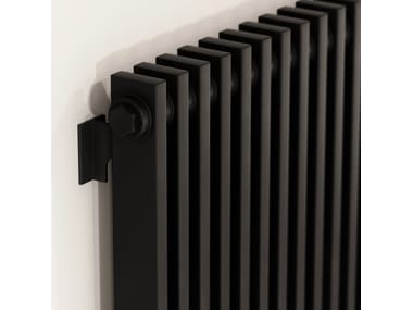 SHADOW Vertical wall-mounted decorative radiator By LUSSO