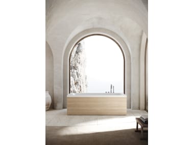 Whirlpool built-in bathtub SHARP 75 By Jacuzzi® design Carlo Urbinati