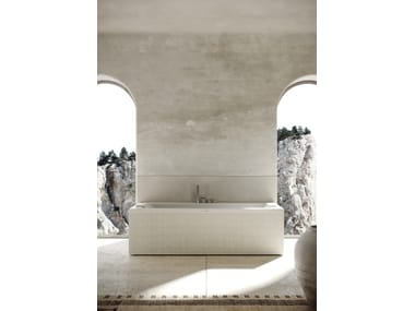 SHARP DOUBLE 2 seater hydromassage rectangular bathtub By Jacuzzi ...