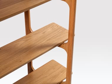 SHAW Open oak shelving unit By Liqui Contracts | design Cameron Fry ...