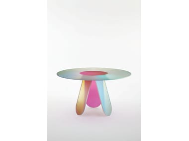 SHIMMER | Round table Shimmer Collection By Glas Italia design Patricia ...