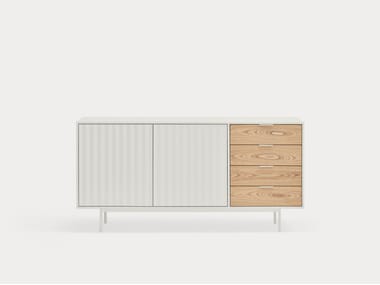 SIERRA MDF sideboard with doors and drawers By TEULAT | design Cambres ...