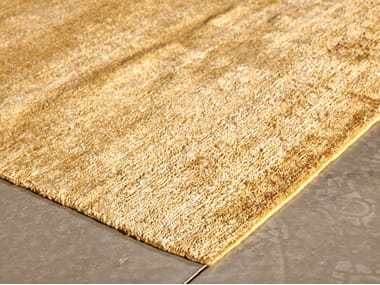 Solid-color rectangular rug SILKY Luxury Collection By Angelo