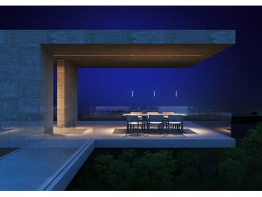 IP SYSTEM® IP54 dual power linear light system By SIMES