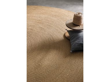 SISAL ROPE CURVE Rug By NATURTEX