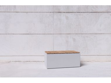 BOX TO BOX Modular backless concrete bench By SIT | design João Carvalho