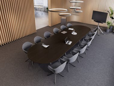 SLIDE CONNECT | Meeting table Modular meeting table By RENZ | design ...