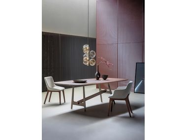 SLOT Barrel-shaped table By Bonaldo | design Giuseppe Viganò