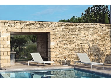 Aluminium garden side table SMART By Ethimo