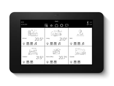Building automation system interface SMART PANEL 8 By JUNG