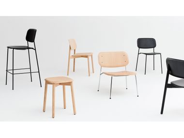 SOFT EDGE 100 LOUNGE | Easy chair with integrated cushion By Hay design ...