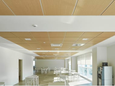 SOFT SMART Panel para techos suspendidos acústico de MDF By SOFT SOUND