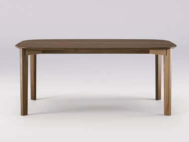 SOMA Rectangular wooden table By Wewood | design Christian Haas
