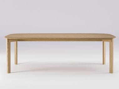SOMA Rectangular wooden table By Wewood | design Christian Haas