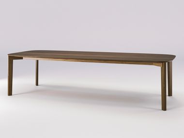 SOMA Rectangular wooden table By Wewood | design Christian Haas