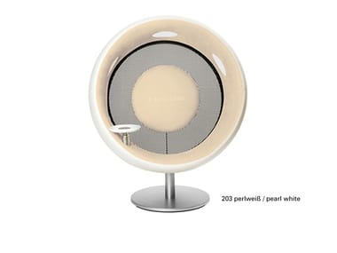 SONIC CHAIR Acoustic armchair with iMac / touchscreen By Sonic chair ...