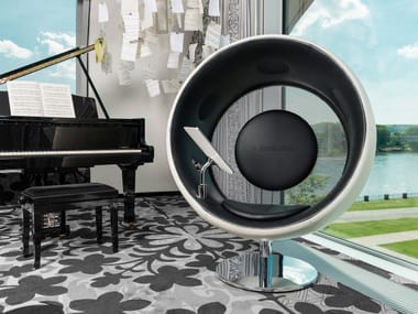 SONIC CHAIR - FIRST CLASS Acoustic armchair with iPad By Sonic chair ...