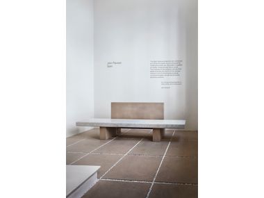 SPAN | Bench with back Span Collection By Salvatori design John Pawson