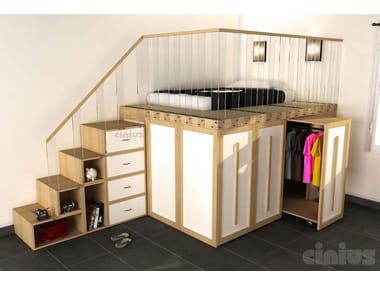 SPAZIOBED | Bed By Cinius