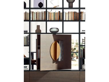 SPAZIOTECA | Bookcase with TV stand Bookcases Collection By PIANCA