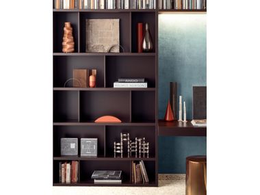 SPAZIOTECA | Bookcase with secretary desk Bookcases Collection By PIANCA