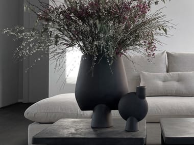 Ceramic vase SPHERE VASE SQUARE BIG Sphere Collection By 101 Copenhagen ...