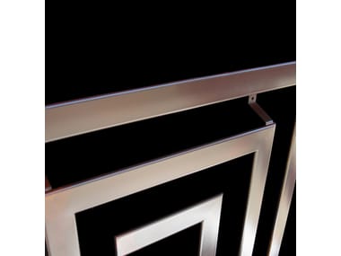 Wall-mounted powder coated steel decorative radiator SPIRALE Speciali ...