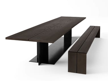 SPLIT | Bench Solid wood bench By STEININGER | design Martin Steininger
